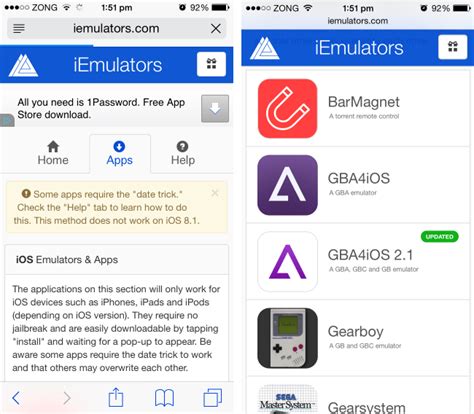 Working Download Link For GBA4iOS 2 1 On IOS 8 1 2 Without Jailbreak CupertinoTimes