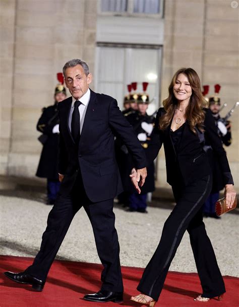 Photo Nicolas Sarkozy Et Sa Femme Carla Bruni Sarkozy Lors De L