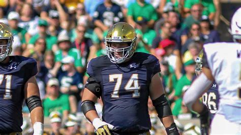 Nfl Draft Profile Liam Eichenberg Ot Notre Dame Sports Illustrated Notre Dame Fighting