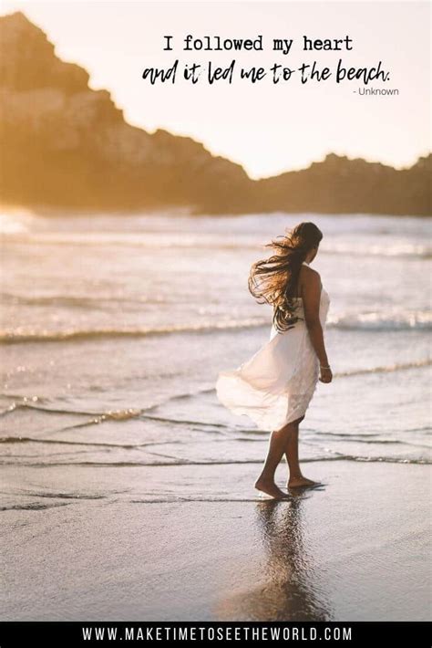 50 Beautiful Beach Quotes Beach Captions With Pics Savage Rose
