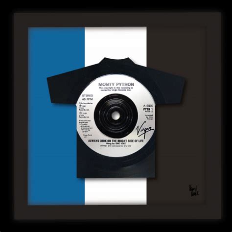 Always Look On The Bright Side Of Life Monty Python 1991 Kenny Deane Vinyl Art