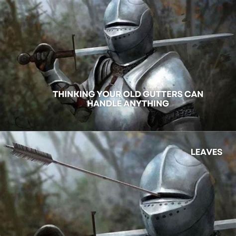 Mememonday Meme Guttermeme Knight Leaves Gutter Gutters