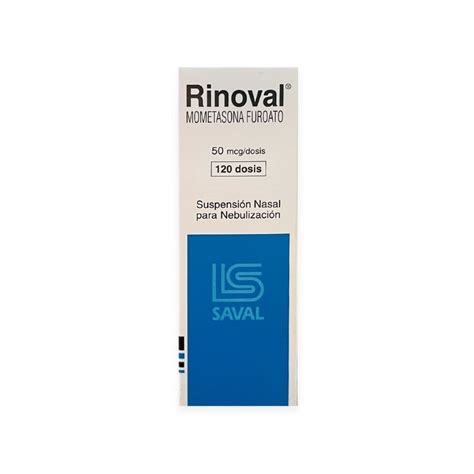 Rinoval Spray Nasal 50mcg X 120 Dosis Siman El Salvador