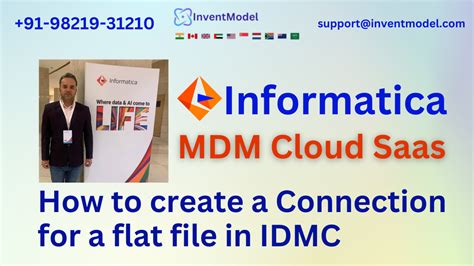 How To Create A Connection For A Flat File In Idmc Informatica Mdm