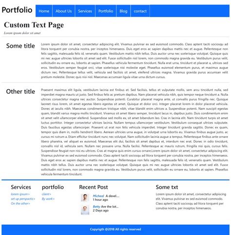 Responsive Portfolio Layout Built With Html5 Css3 And Bootstrap 5 Clean Samaria Sultan