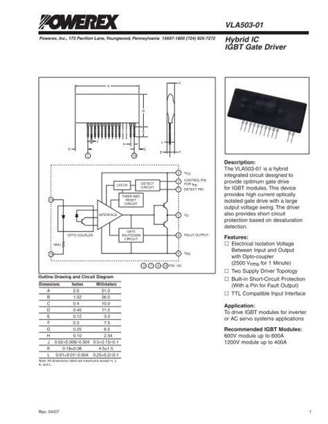 Igbt Driver Control Circuit Diagram Circuit Diagram