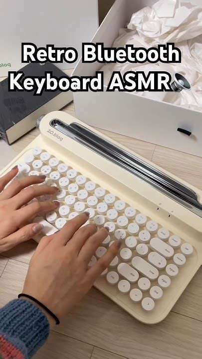 Retro Bluetooth Ketboard Asmr Keyboard Retro Shorts 🔈⌨️ Youtube