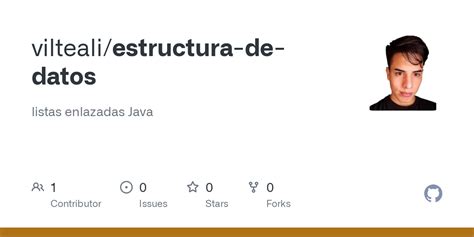 Github Viltealiestructura De Datos Listas Enlazadas Java