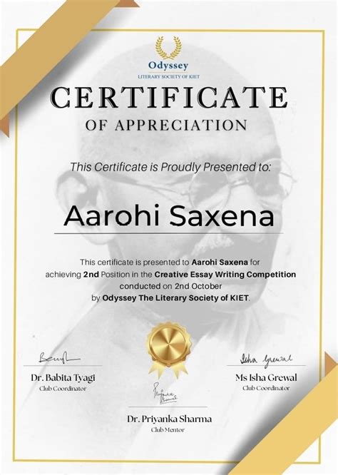 aarohi saxena on linkedin gandhijayanti contentwriting