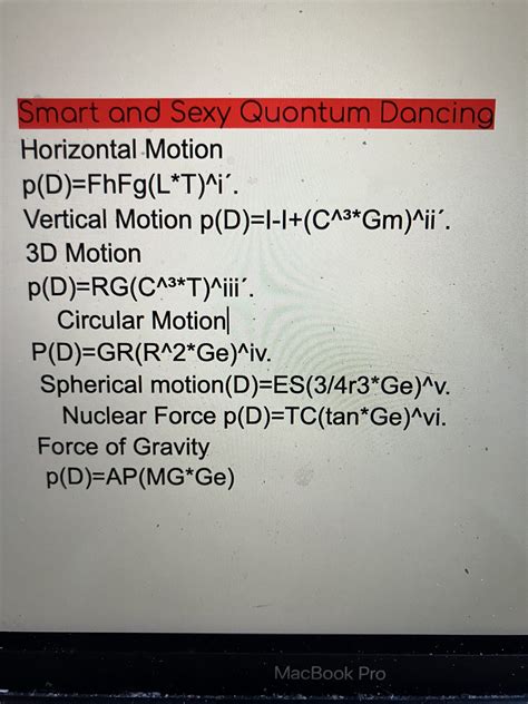 Smart And Sexy Quantum Dancing Emotion Bases Mathematics