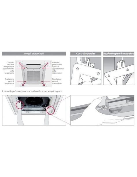Aire Acondicionado Cassette 4 Vías Lg Confort 18