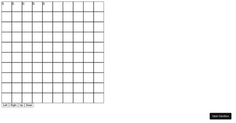 Snake Game Codesandbox