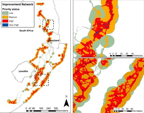 The Forest Connectivity Conservation Network Derived From The Present Download Scientific