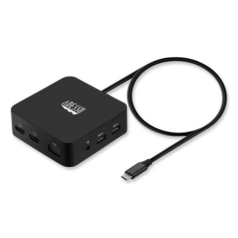 11 In 1 Usb C Multi Port Taa Compliant Docking Station Black