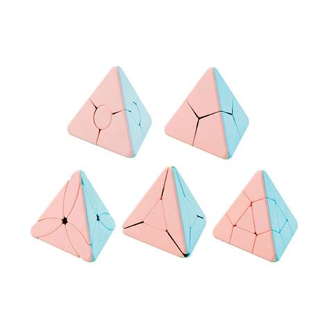 Moyu Pyraminx Pastel 5 Different Puzzles Fast Delivery