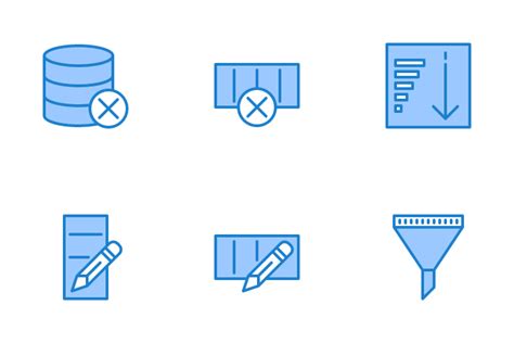 Data Grid Icons Free In SVG PNG ICO IconScout
