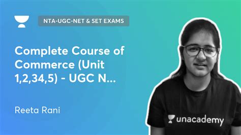 Nta Ugc Net And Set Exams Complete Course Of Commerce Unit 12345