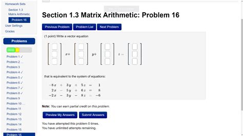 Solved Section 13 Matrix Arithmetic Section 13 Matrix