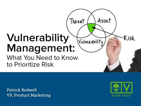 Vulnerability Management What You Need To Know To Prioritize Risk Pptx