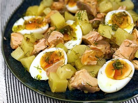 Salmon Potato And Egg Salad