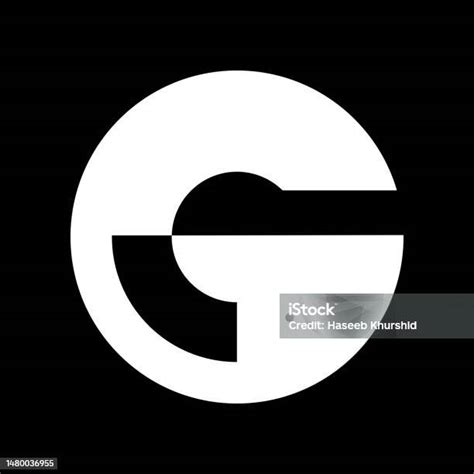 최소한의 Cg 로고 고급 배경에 Gc 문자의 아이콘입니다 Cg 모노그램 이니셜을 기반으로 한 로고 아이디어 전문적인 다양한 문자 기호와 배경에 Gc 로고 0명에 대한 스톡