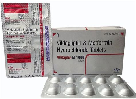 Vildagliptin And Metformin Hydrochloride Tablets At ₹ 195strip Jalra M