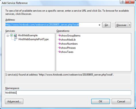 Testing The Nusoap Webservice In C Hirdweb