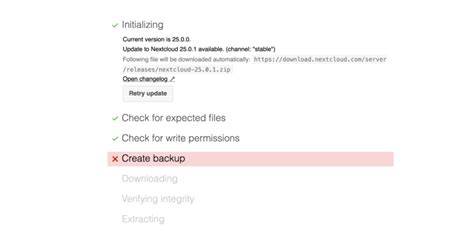 Nextcloud Installation Configuration Nextcloud Upgrade Fehler Md At Main Sst Nextcloud