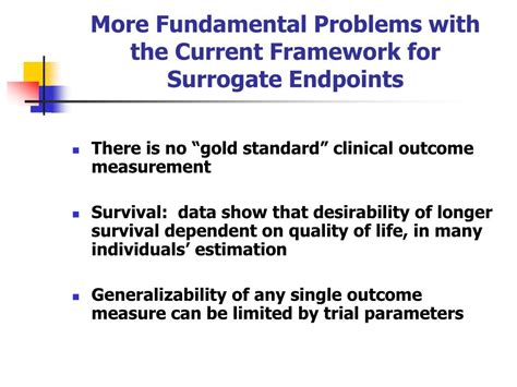 Ppt A Framework For Biomarker And Surrogate Endpoint Use In Drug