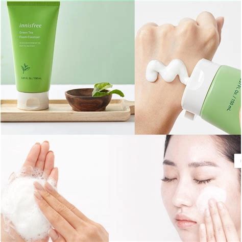 Jual Foam Cleanser Innisfree Green Tea 150ml Moisturizing Pembersih