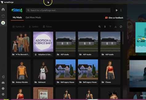 How To Install Mods With The Curse Forge App For Sims 4 GamesKeys Net