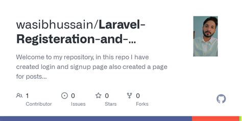 Github Wasibhussain Laravel Registeration And Crud With Mysql Welcome To My Repository In