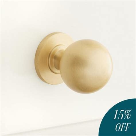 Bresnick Solid Brass Bin Pull Signature Hardware