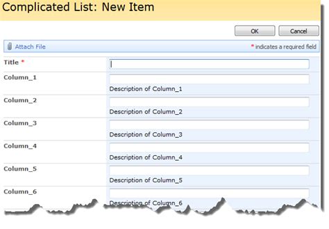 taming long sharepoint list forms using jquery to break them into