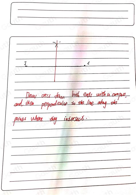 solved exercises 1 “bisect the line segment” directions using compass
