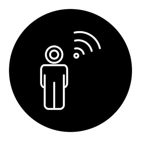 Premium Vector Motion Sensor Icon