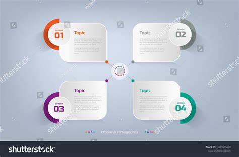 Four Rectangle Steps Infographics Layout Pattern Stock Vector Royalty Free 1788064808