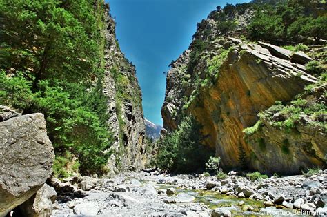Sentier Des Gorges De Samariá Gorges De Samaria Crète Tout Savoir