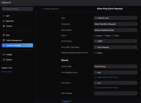 Allow Ping From Usg Yeri Tiete