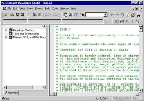 A Visual History Of Visual C