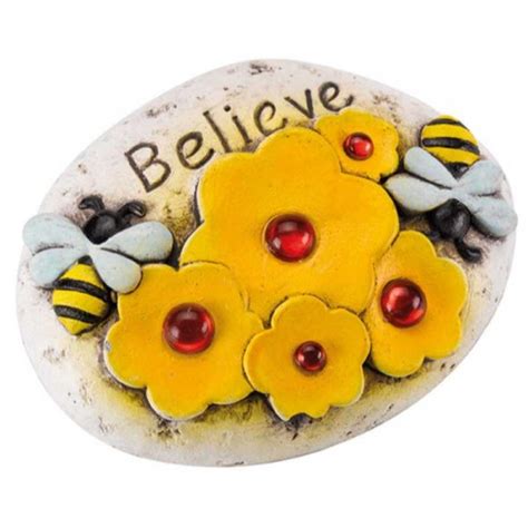Decorative Garden Pixie Pebbles Stones With Messages Southwood