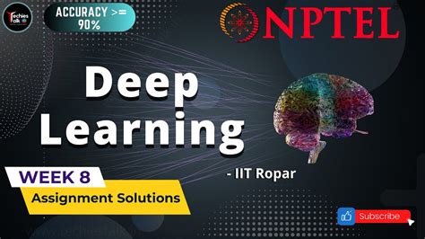 Nptel Deep Learning Week 8 Quiz Assignment Solutions July 2022 Iit