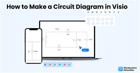 How To Make A Circuit Diagram In Visio Edrawmax