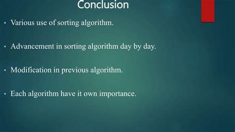 Sorting Algorithms Ppt
