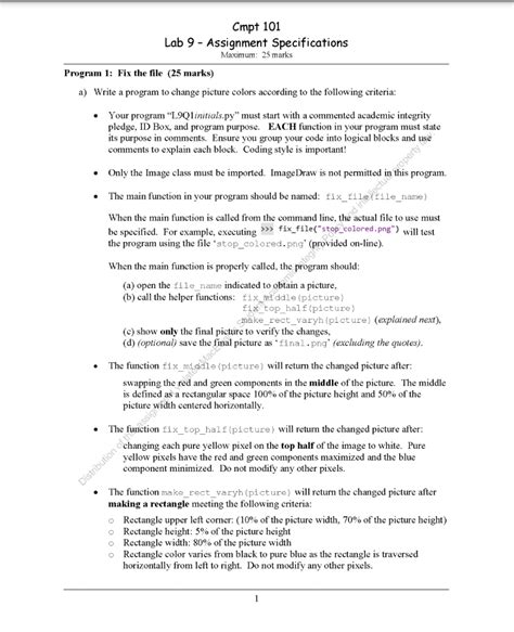 Solved Lab 9 Assignment Specifications Maximum 25 Marks