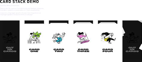 Card Stack Demo Figma
