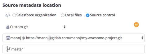 deploy salesforce metadata to almost any source control repository