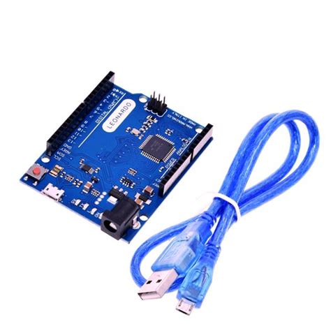 Placa Leonardo R3 Cabo Usb Para Arduino Eletropeças
