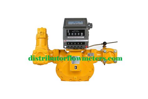 Flow Meter LC Liquid Controls Flow Meter Model LC M30 K 1 Meter With Counter Printer Preset