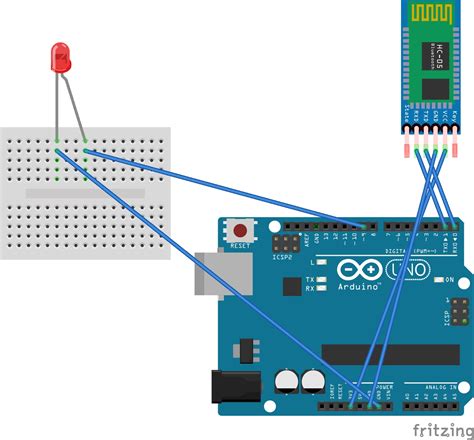 Arduino Sketch For Bluetooth Controlling Of Led